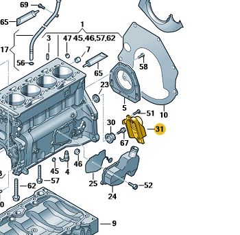 2008-2018 Audi Engine Timing Cover 06H-109-121-G | Audi USA Parts