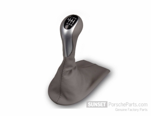 2003-2005 Porsche 911 Gearshift knob, 6-speed, in Graphite Grey/Sport ...