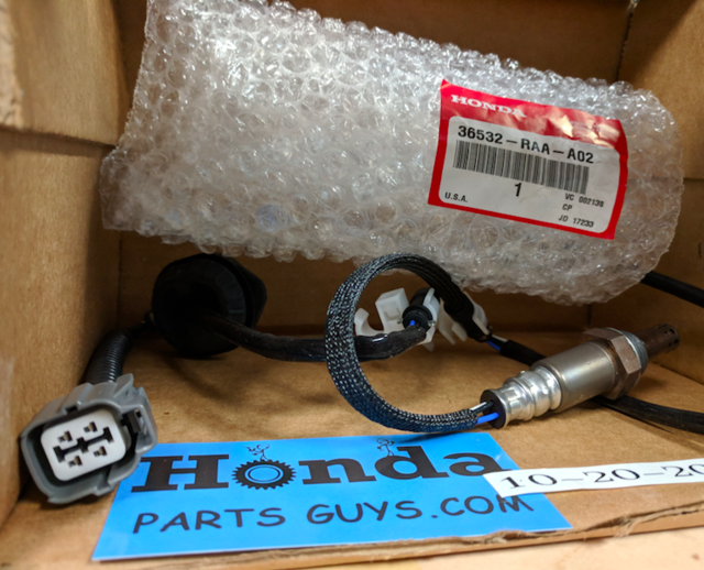 36532-RAA-A02 - Sensor Oxygen (Denso) - 2003-2007 Honda Accord | Honda ...