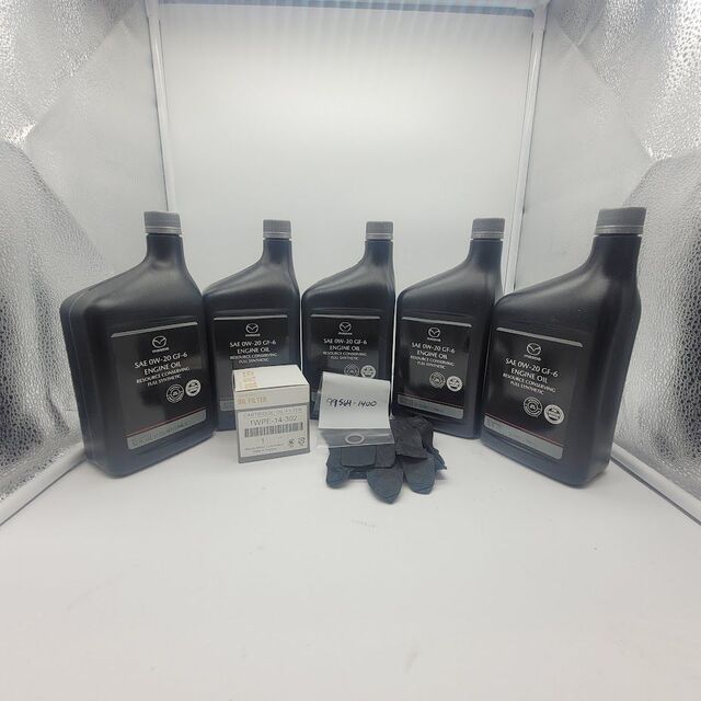 0W20-OIlCHG - Oil Change kit (Non-Turbo) | Mazda Parts Connect