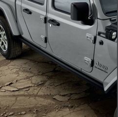 Mopar Black Rubicon Rock Rails for Jeep Gladiator 82215605AB | MOPAR ...