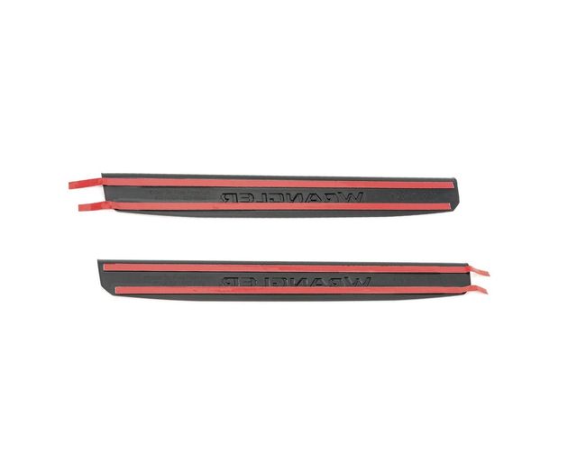 Black Door Sill Guards for Jeep Wrangler JL 2-Door 82215393 | MOPAR ...