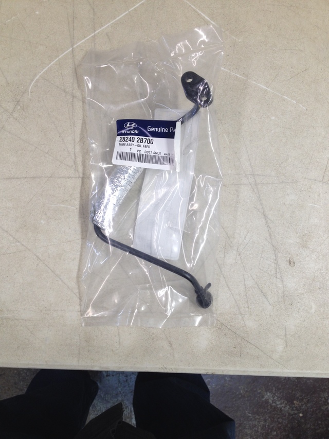 28240-2B700 - Oil Feed Tube - 2013-2017 Hyundai Veloster | OEM Parts Quick