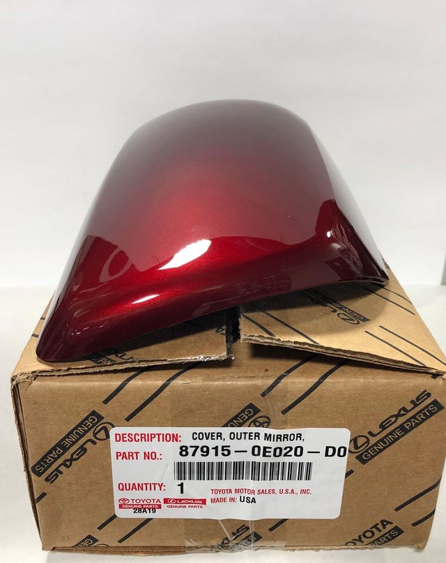 2008-2013 Toyota Door Mirror Cover Right Silver 87915-0E902 | OEM Parts ...
