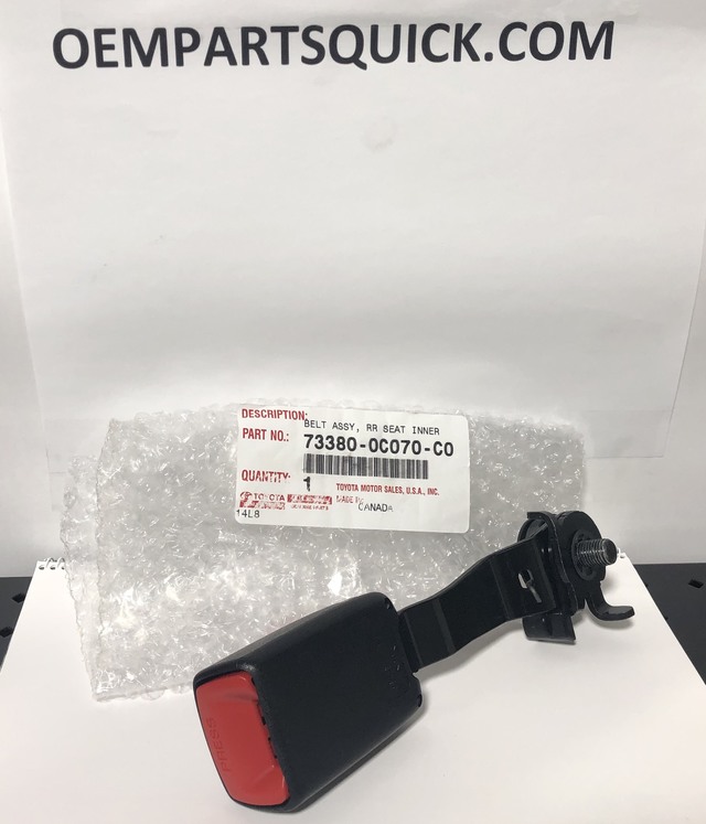 73380-0C070-C0 - Buckle End - 2014-2017 Toyota Tundra | OEM Parts Quick
