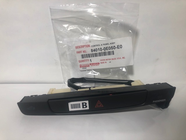 2008-2010 Toyota Highlander Control Panel 84010-0E050-E0 | OEM Parts Quick