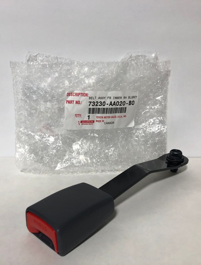 73230-AA020-B0 - Buckle Front Rh Bluish Gray - 1997-2001 Toyota Camry ...