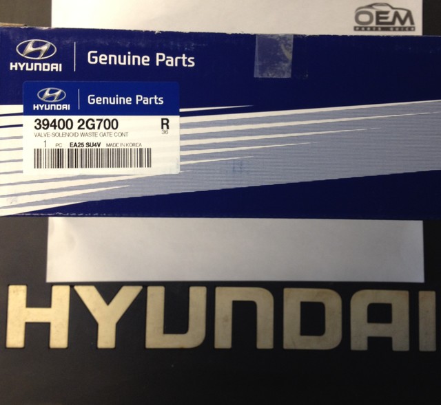 Genuine OEM Hyundai Valve-Solenoid Waste Gate Control - 11-14 Sonata ...