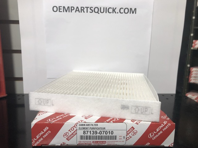 87139-07010 - Cabin Air Filter - 2005-2015 Toyota | OEM Parts Quick