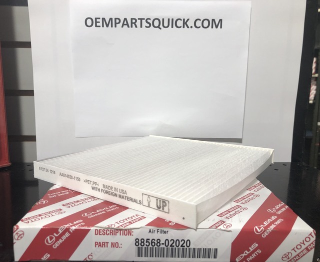 2002-2008 Toyota Cabin Air Filter 88568-02020 | OEM Parts Quick