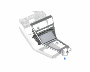 Genuine BMW 51-16-8-096-321 | Cover Center Console Carbon Fiber | FREE ...