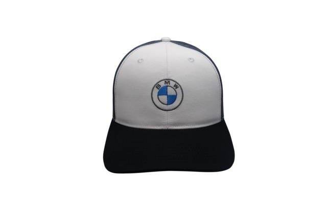 Genuine BMW 80-16-5-B4D-BD5 | BMW Trucker Hat - White/Black | FREE ...