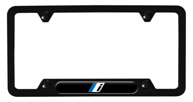 Genuine BMW 82-11-5-B52-654 | BMW i License Plate Frame - Black | FREE ...