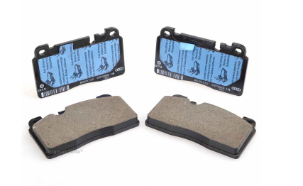 Genuine Audi 8R0-698-151-L | Brake Pads Set - Front | FREE Shipping on ...