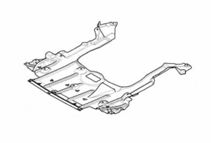 Genuine BMW 51-75-7-117-369 | Under Cover | FREE Shipping on Most ...