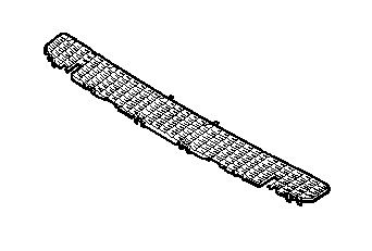 Genuine BMW 51-13-2-694-723 | Hood Vent Grille Air Inlet - E46 M3 ...