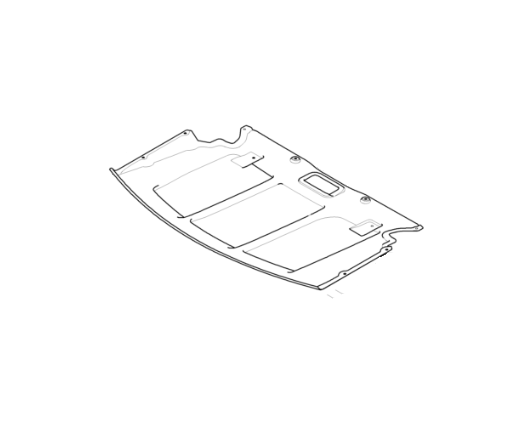 Genuine BMW 51-75-7-184-519 | Engine Encapsulation, Front - Automatic ...