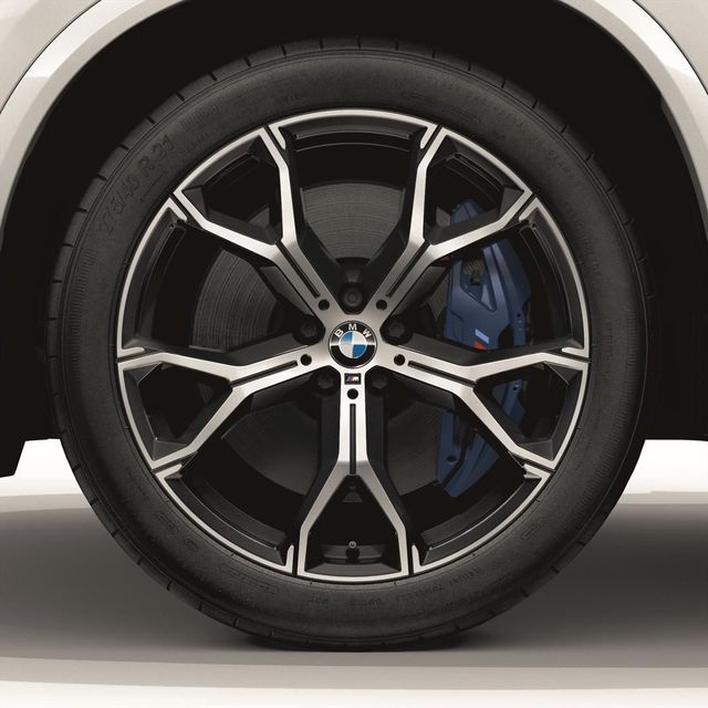 Genuine BMW 36-11-5-A81-9A7 | G05 X5, G06 X6 (LCI's) 21" Style 741M Y Spoke Orbit Grey Winter ...