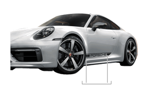 Genuine Porsche 992-044-820-55-041 |992 911 (2019+) Side Decal Set with ...
