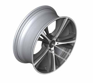 Genuine BMW 36-11-6-883-014 | 19" Style 407 Star Spoke Orbit Grey Light ...