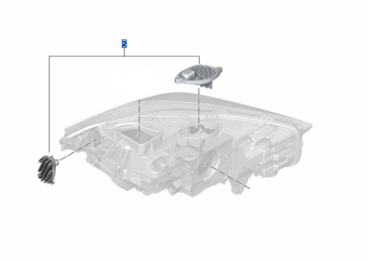 Genuine BMW 63-11-9-448-115 | Set of LED Modules, Left | FREE Shipping ...