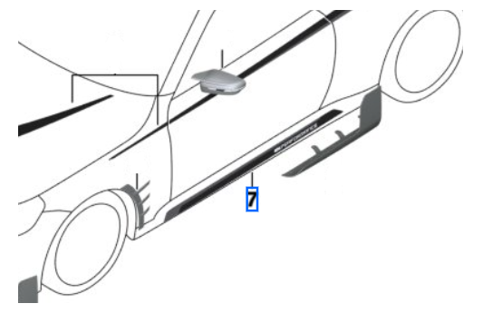 Genuine BMW 82-14-5-A65-B79 | G87 M2 M Performance Side Sill Adhesive ...
