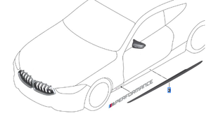Genuine BMW 51-19-2-464-417 | G14/15 8 Series, F90/91 M8 M Performance ...