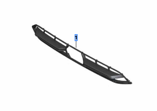 Genuine BMW 51-11-7-399-900 | Center Grille | FREE Shipping on Most ...