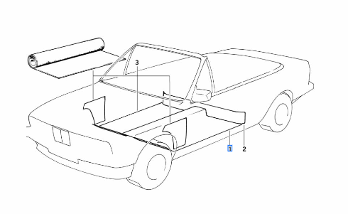 Genuine BMW 51-47-1-942-689 | Floor Covering with Sound Insulation ...