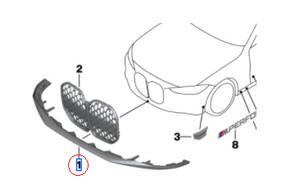 Genuine BMW 51-19-2-472-782 | G22/G23 4 Series M Performance Carbon ...
