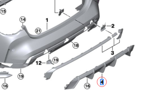 Genuine BMW 51-12-8-075-031 | G8x M3/M4 Carbon Fiber Diffusor | FREE ...
