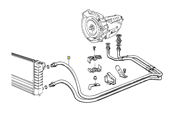 Genuine BMW 17-22-1-719-196 | Oil Cooling Pipe Outlet H17210 | FREE ...
