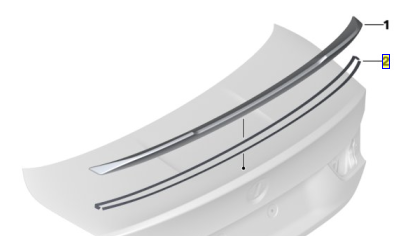 Genuine BMW 51-62-8-076-873 | Adhesive Tape, Rear Spoiler | FREE ...
