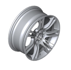 Genuine BMW 36-11-7-842-650 | 18" Style 350 M Double Spoke Light Alloy ...