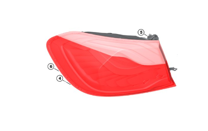 Genuine BMW 63-21-7-441-767 | Rear Light In The Side Panel - Left (OLED ...