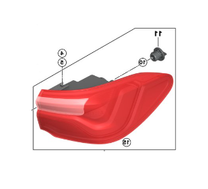 Genuine BMW 63-21-7-420-740 | Tail Lamp Assembly | FREE Shipping on ...