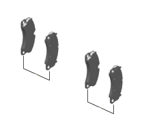 Genuine Porsche 9GT-698-151-G |Brake Pads Set - Front | FREE Shipping ...