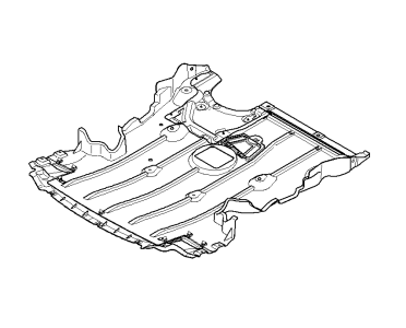 Genuine BMW 51-75-8-046-494 | Under-Hood Shield | FREE Shipping on Most ...