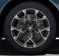 Genuine BMW 36-11-5-B4E-9E2 | G45 X3 19" Style 1035M Y-Spoke Midnight ...