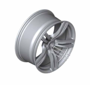 Genuine BMW 36-11-2-283-403 | 20" Style 343 M Double Spoke Schiefer ...