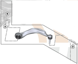 Genuine BMW 31-12-2-450-815 | Repair Set For Radius Rod - Left | FREE ...