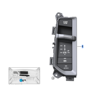 Genuine BMW 61-31-5-A58-484c | Gear Selector Switch | FREE Shipping on ...