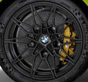 Genuine BMW 36-10-8-093-839 | 20" Style 826M Jet Black Light Alloy ...