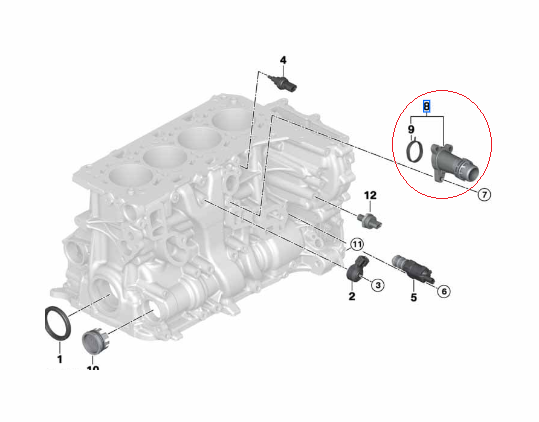 Genuine BMW 11-11-8-511-205 | Connector | FREE Shipping on Most Orders ...