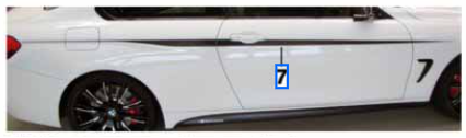 Genuine BMW 51-14-2-406-751 | F36 Gran Coupe M Performance Side Accent ...