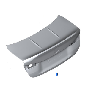 Genuine BMW 51-91-7-886-180 | G82 M4 CSL Trunk Lid | FREE Shipping on ...