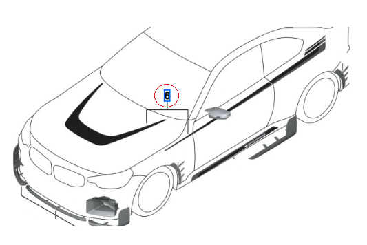 Genuine BMW 51-14-5-A65-A10 | G87 M2 M Performance Adhesive Film Set ...