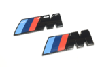 Genuine BMW 51-14-5-A4B-373 | M Performance Gloss Black "///M" Logo Set ...