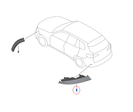 Genuine BMW 63-14-7-463-977 | Reflector, Rear Left | FREE Shipping on ...