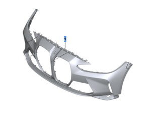 Genuine BMW 51-11-7-884-094 | Front Bumper Cover, Primed (US/PDC/PMA ...